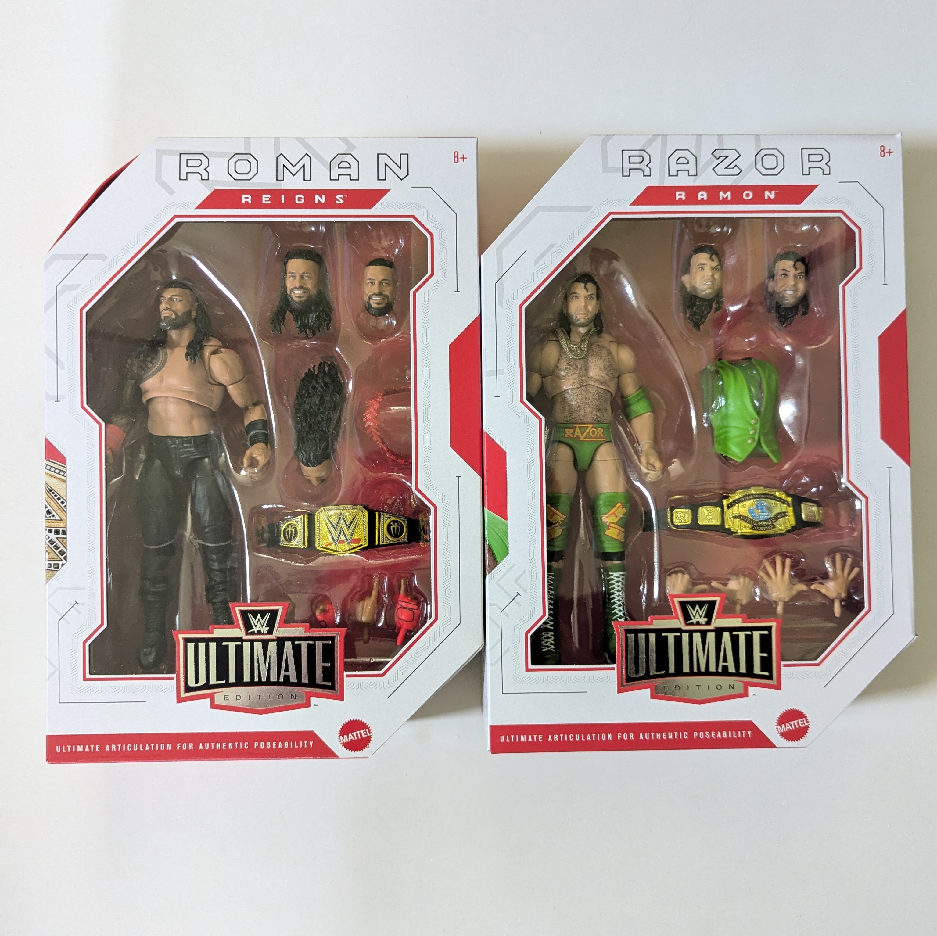 Ultimate Edition Greatest Hits 6 - Set of 2 (Razor Ramon & Roman Reign ...