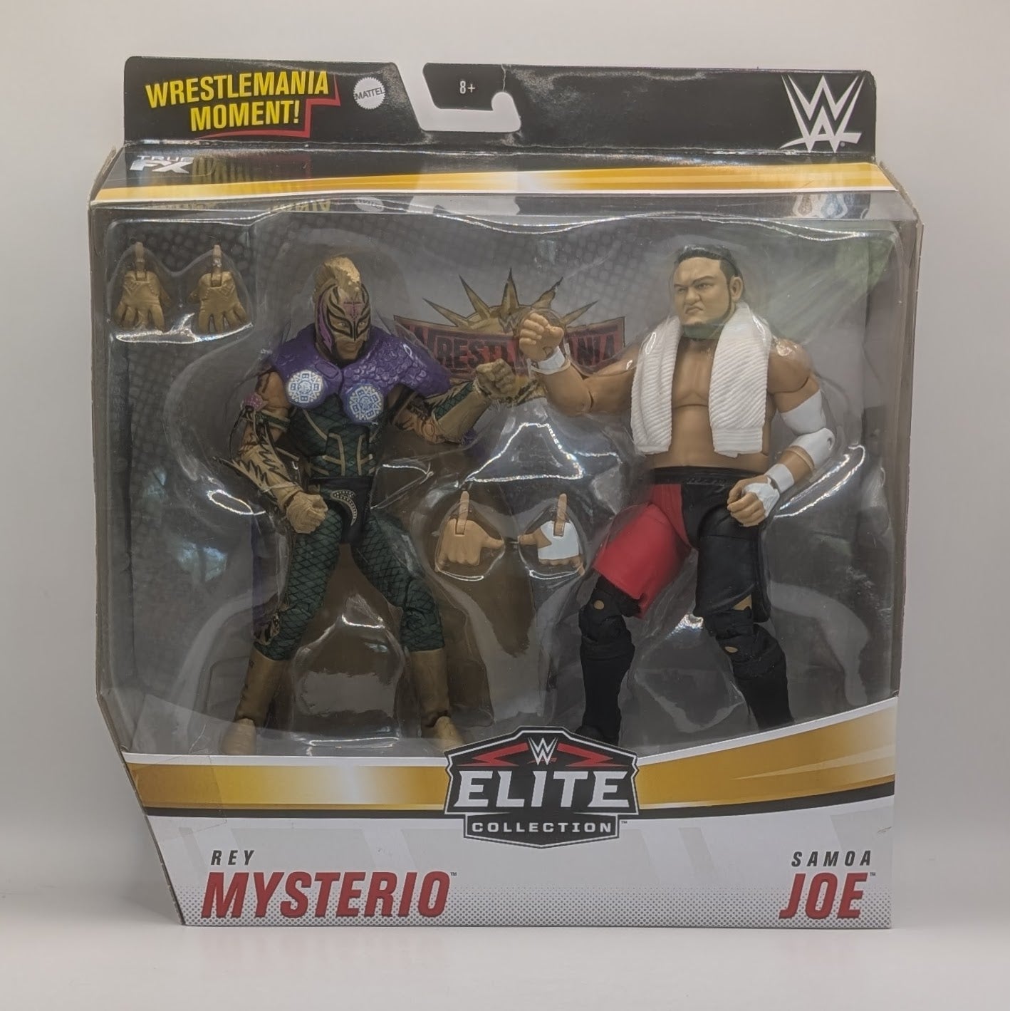 Elite Exclusive 2-Pack Rey Mysterio vs. Samoa Joe – J+J Figures