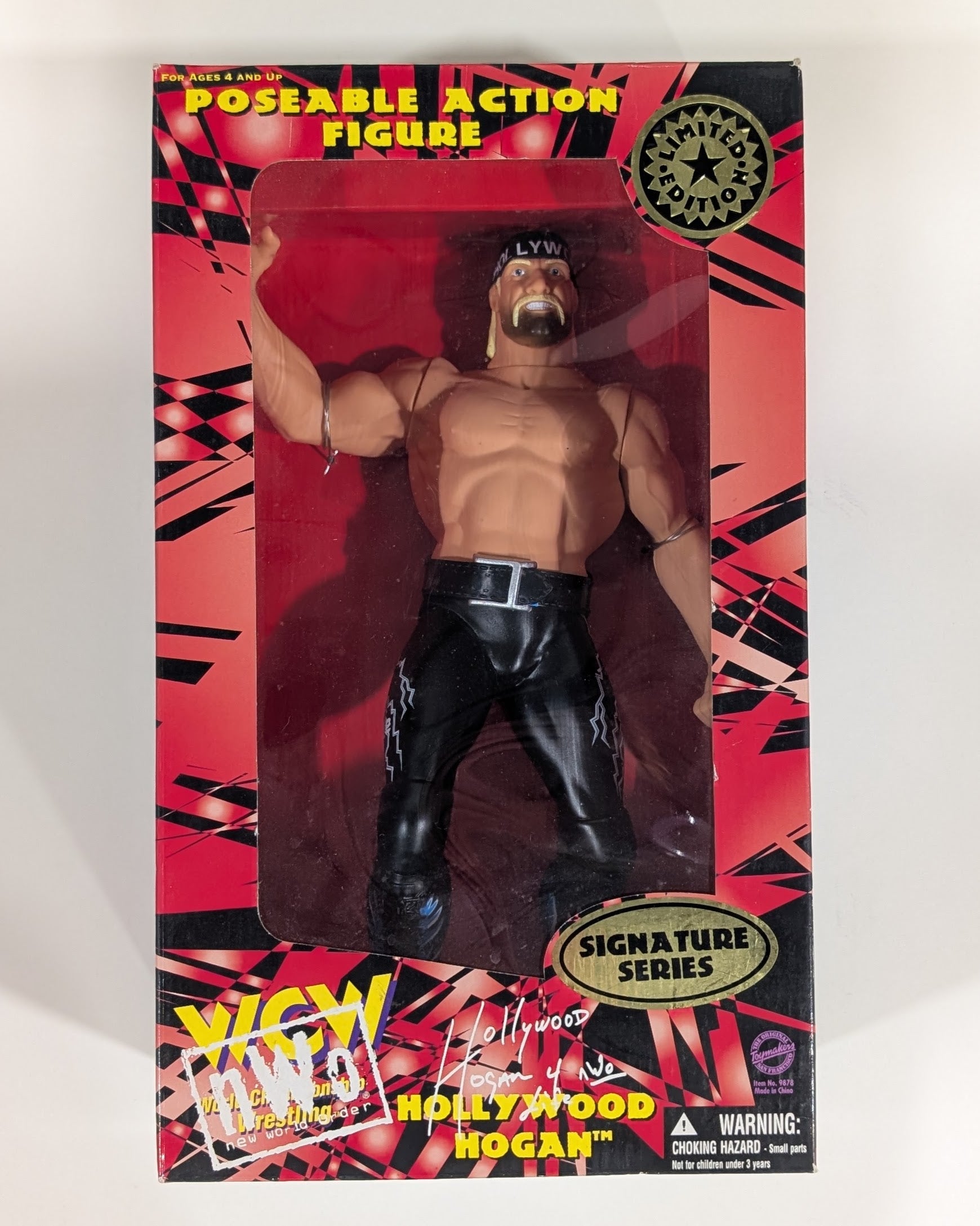 WCW OSFTM 12" Signature Series Hollywood Hogan – J+J Figures