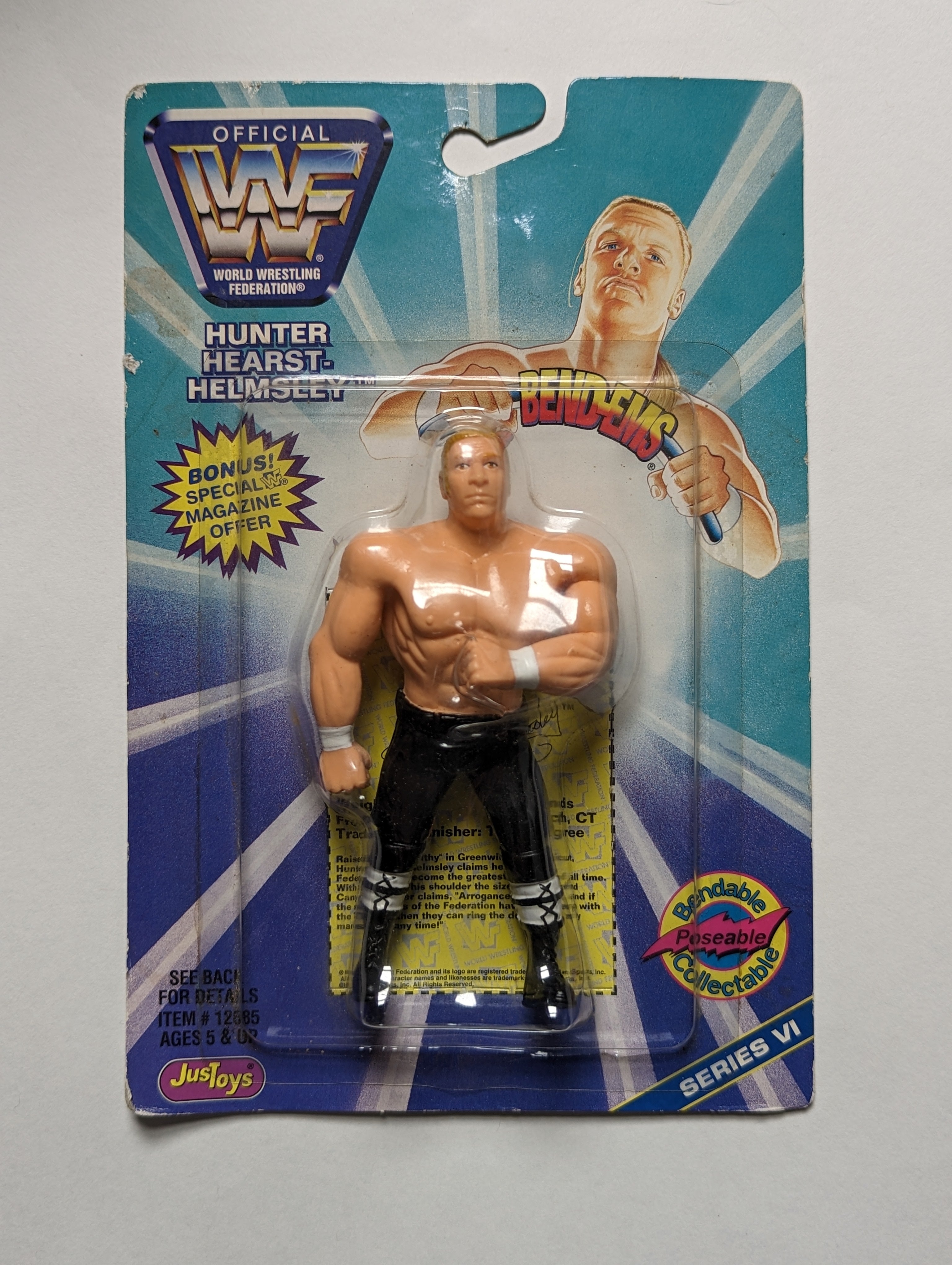 Bend 'Ems 6 Hunter Hearst Helmsley (Triple H / HHH) – J+J Figures