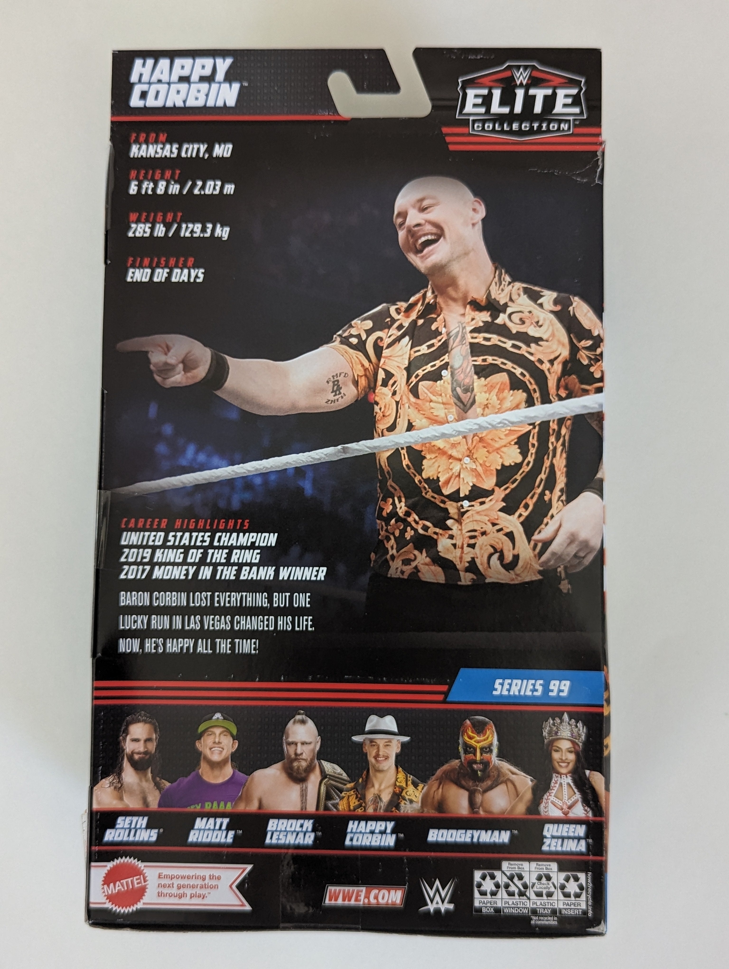 Elite 99 Happy (Baron) Corbin – J+J Figures