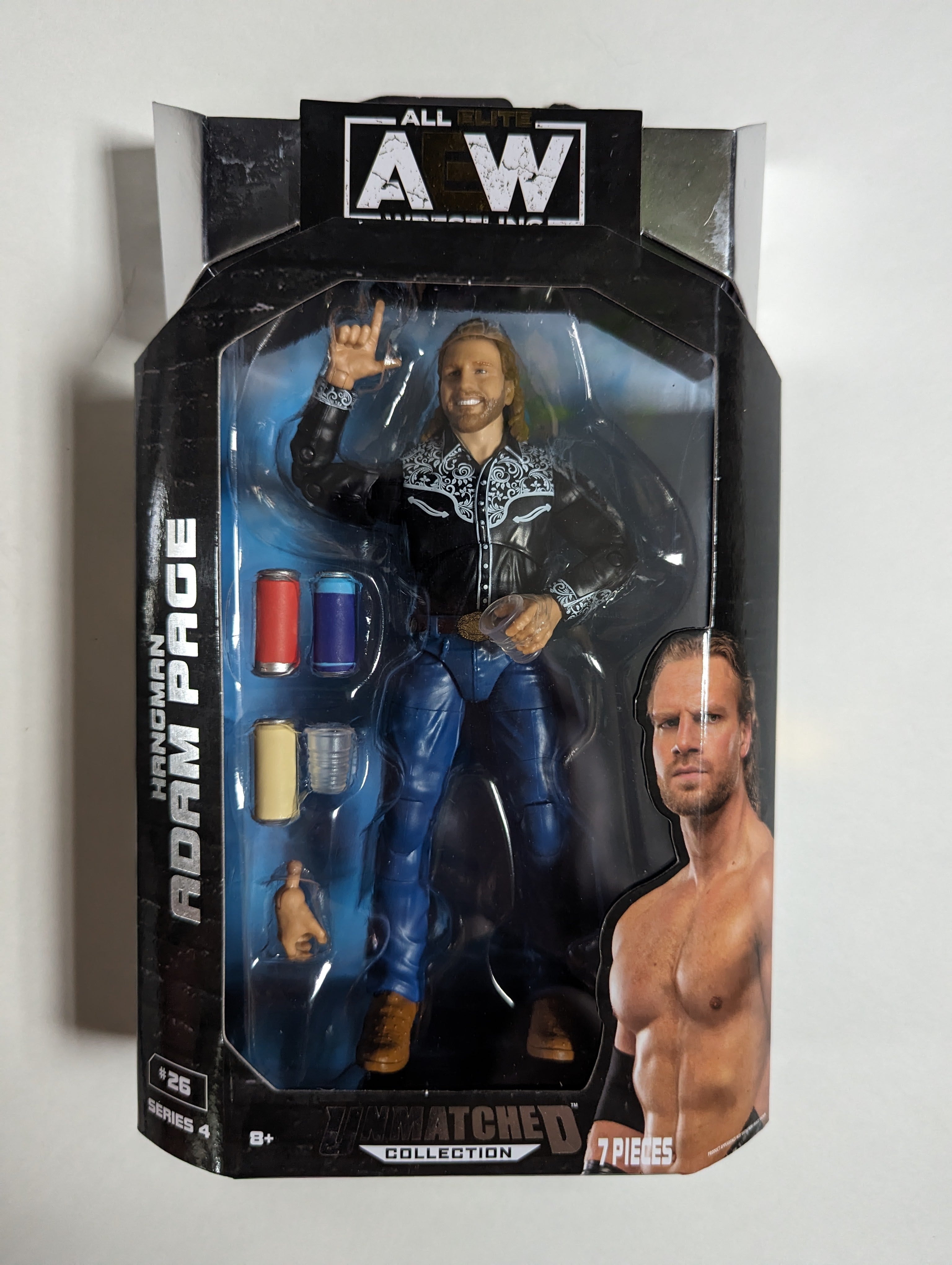 AEW Unmatched 4 'Hangman' Adam Page – J+J Figures