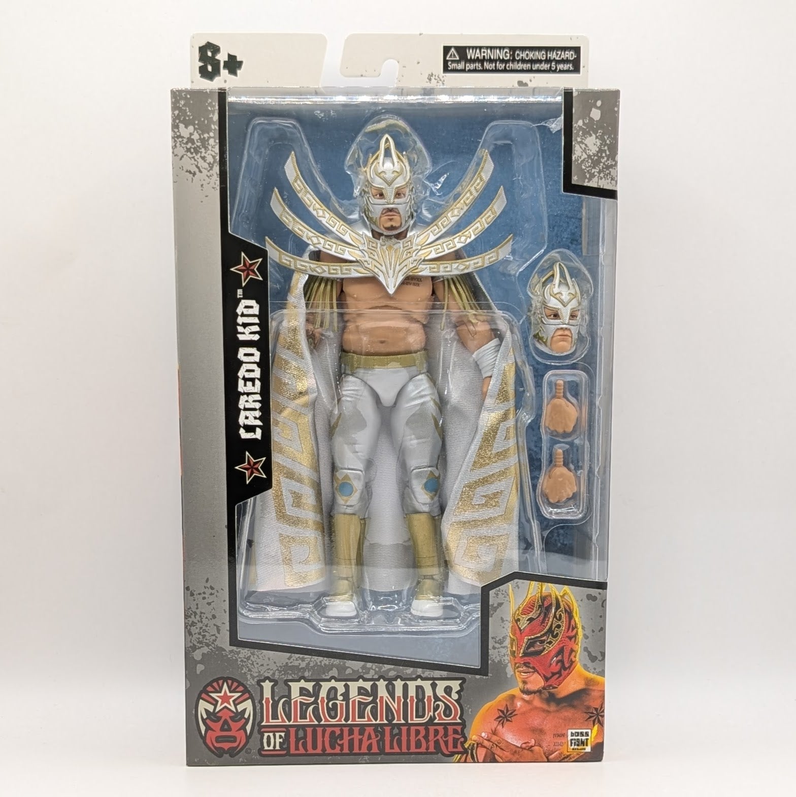 Boss Fight Legends of Lucha Libre Premium 2 Laredo Kid – J+J Figures