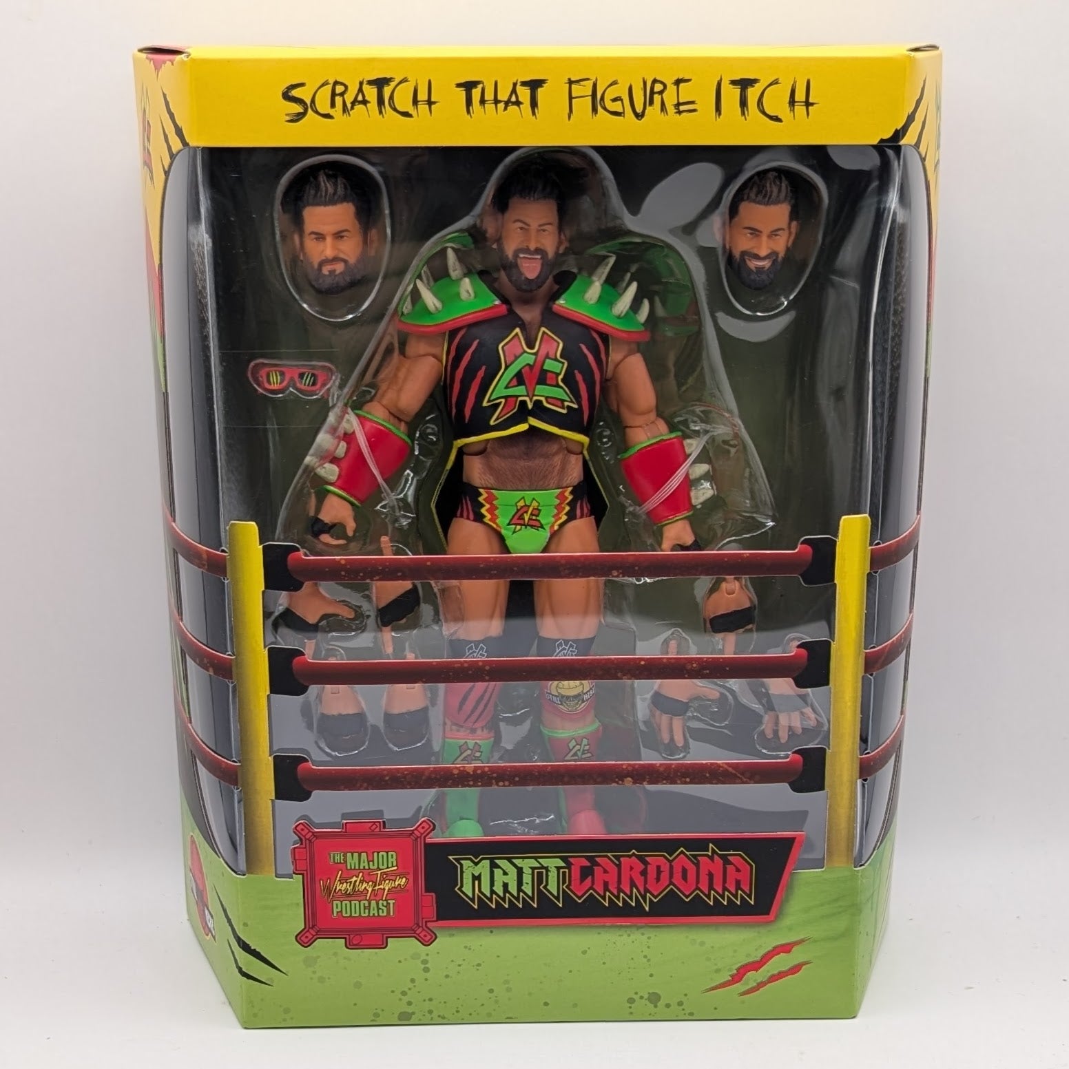 Super7 Major Wrestling Figure Podcast Exclusive Matt Cardona – J+J Figures
