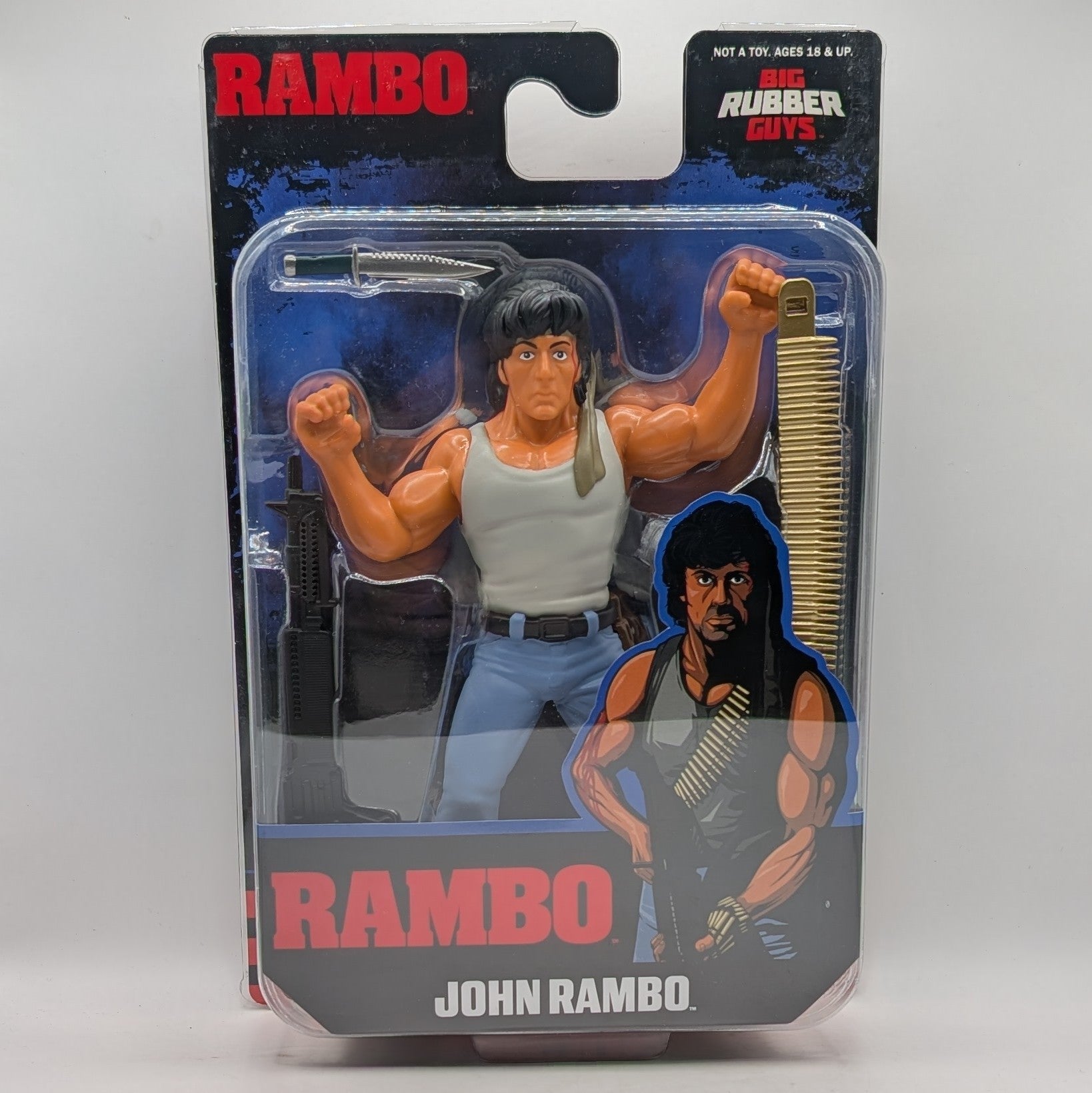 Major Big Rubber Guys John Rambo (Rambo) – J+J Figures
