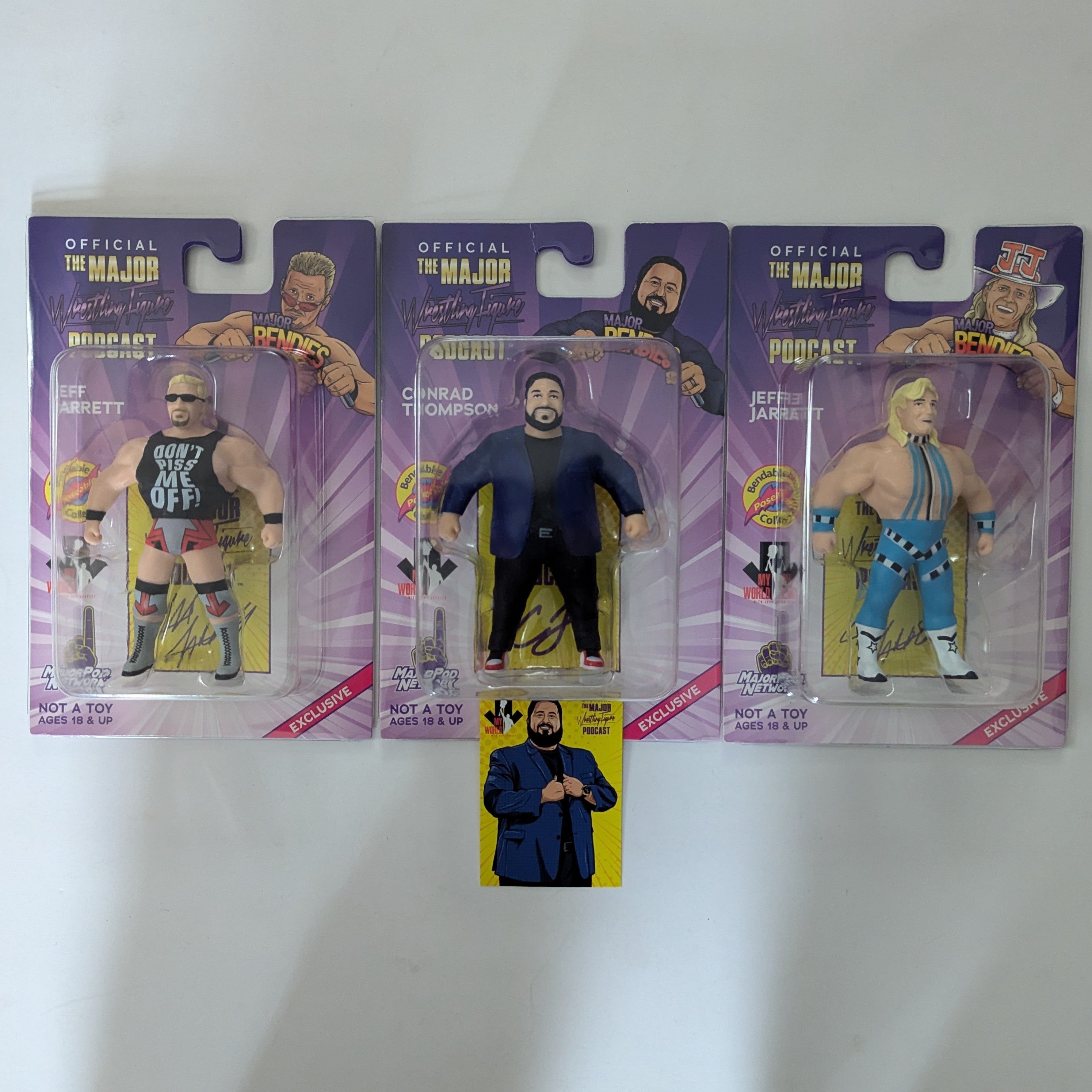 Major Bendies Exclusive - My World (Jeff Jarrett & Conrad Thompson) – J ...