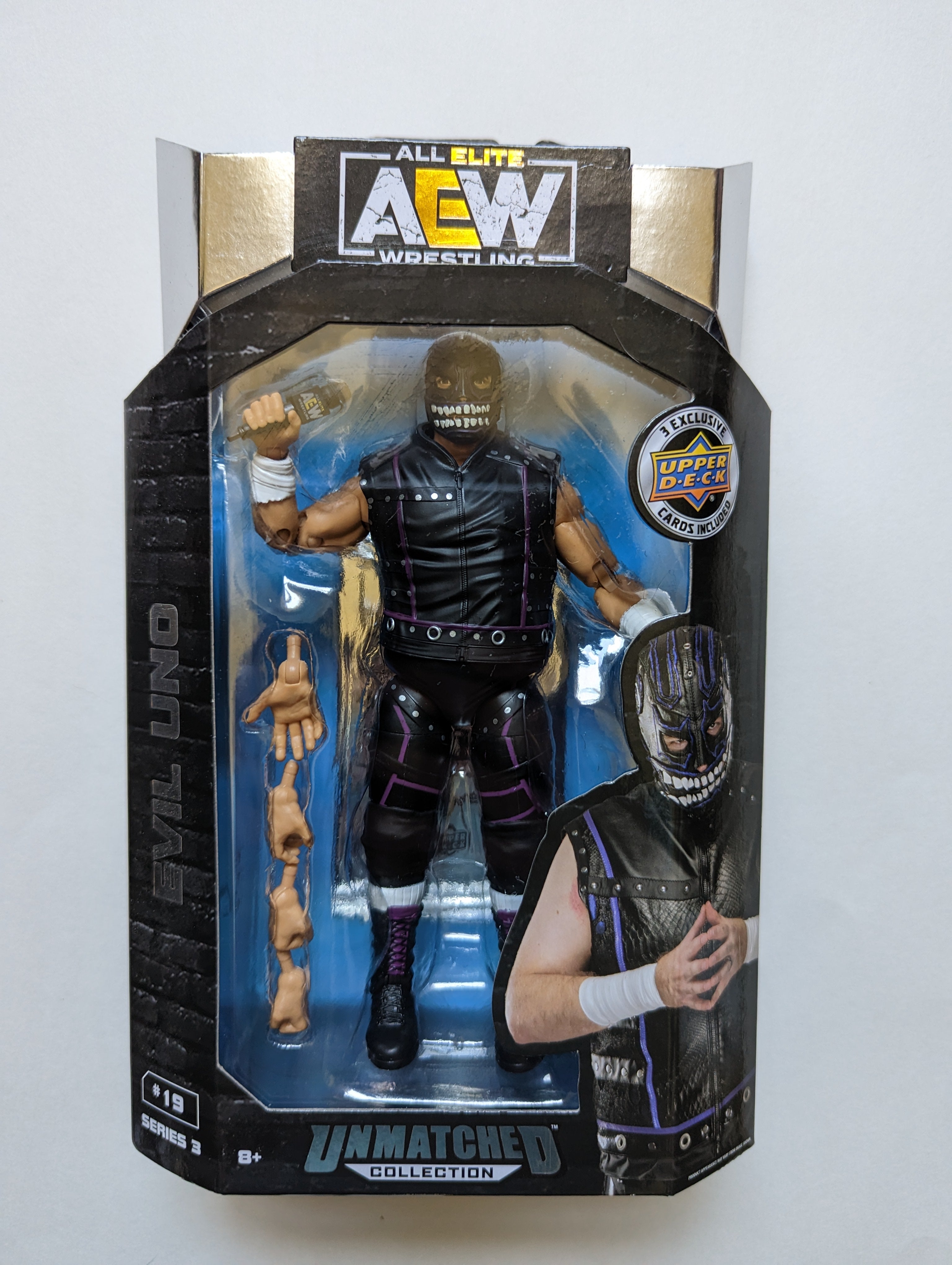 AEW Unmatched 3 Evil Uno (Dark Order) – J+J Figures