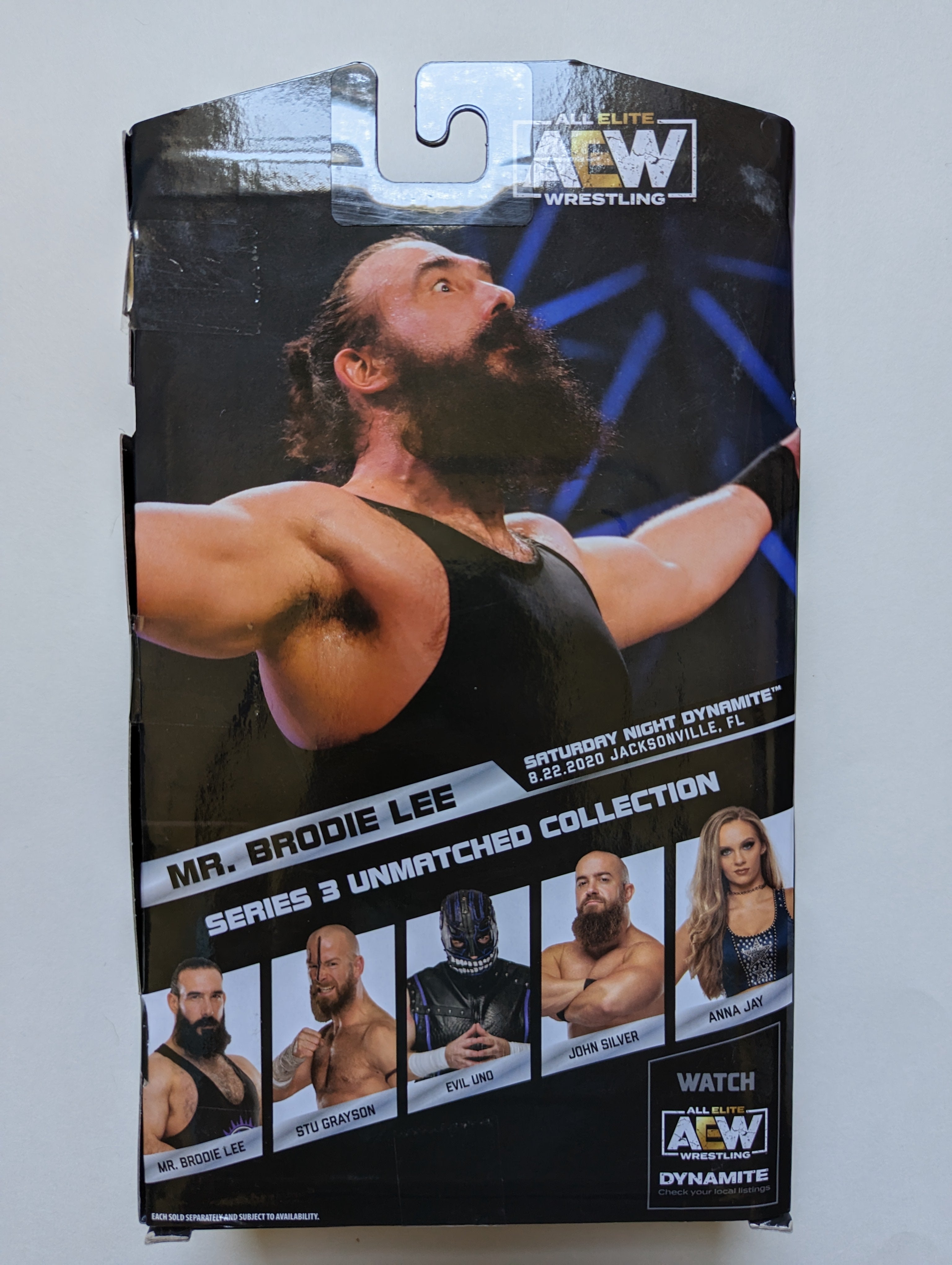 AEW Unmatched 3 Mr. Brodie Lee (Dark Order) – J+J Figures
